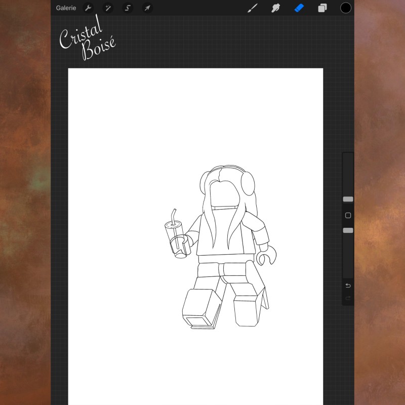 Dessin digital personnalisé